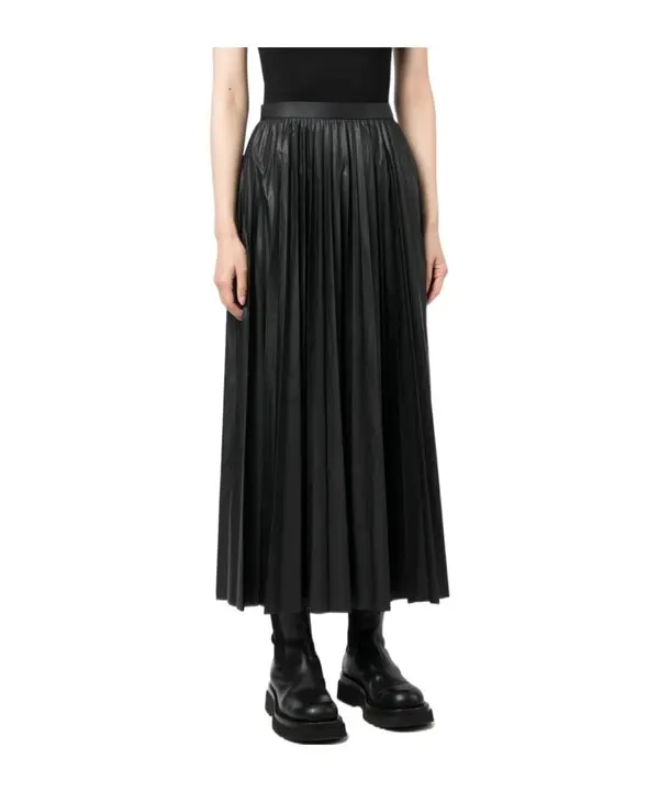 Junya Watanabe High-waist Pleated Skirt