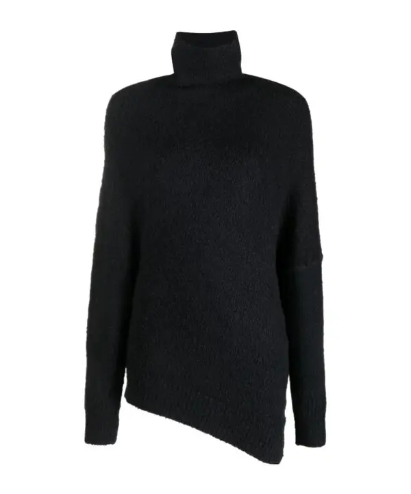 Proenza Schouler Fuzzy Boucle Asymmetric Sweater