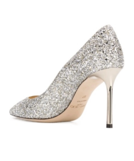 JIMMY CHOO Crystal-adorned High Heels