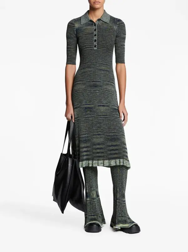 Proenza Schouler Space-dye Polo Dress