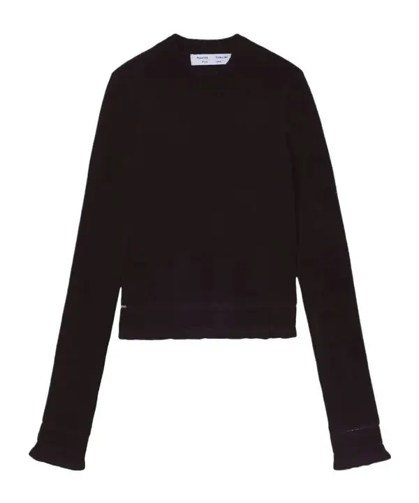 Proenza Schouler Chenille-texture Long-sleeved Sweater