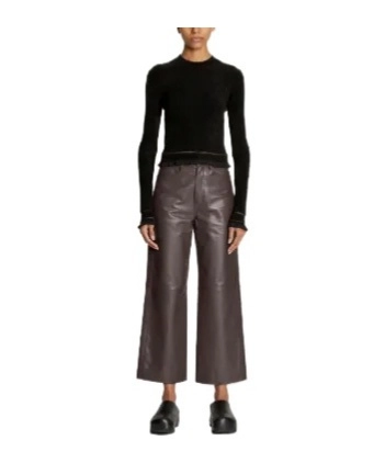 Proenza Schouler Chenille-texture Long-sleeved Sweater