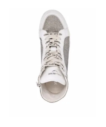 Zadig&Voltaire Flash-detail Glitter Trainers