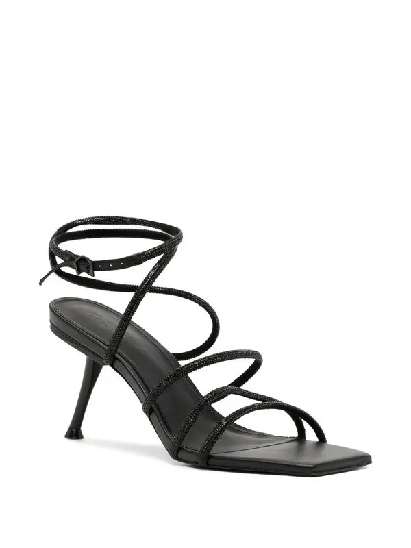 Cult Gaia Isa Strappy Heeled Sandals
