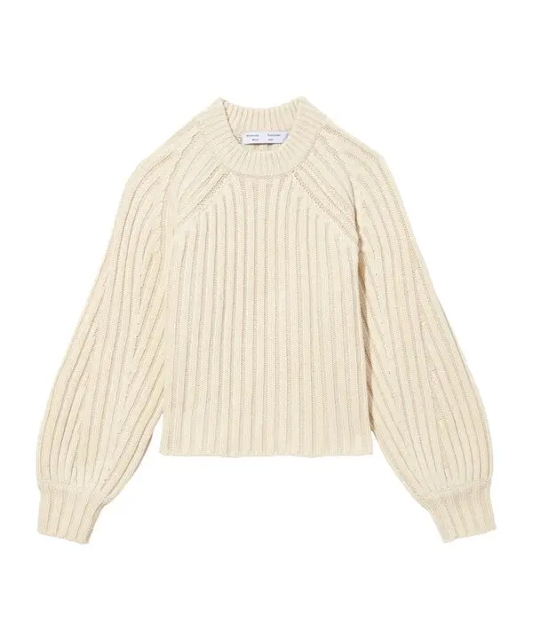 Proenza Schouler Cropped Ribbed-knit Jumper