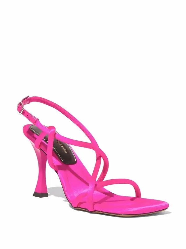Proenza Schouler Square Strappy Sandals 90mm