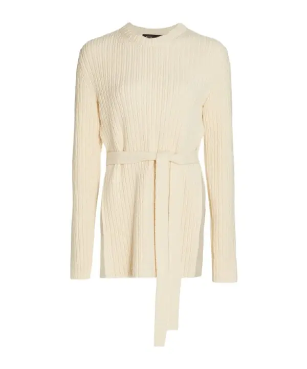 Proenza Schouler Belted Bouclé Jumper