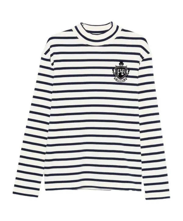 Balmain Striped Long-sleeve T-shirt