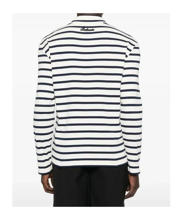 Balmain Striped Long-sleeve T-shirt