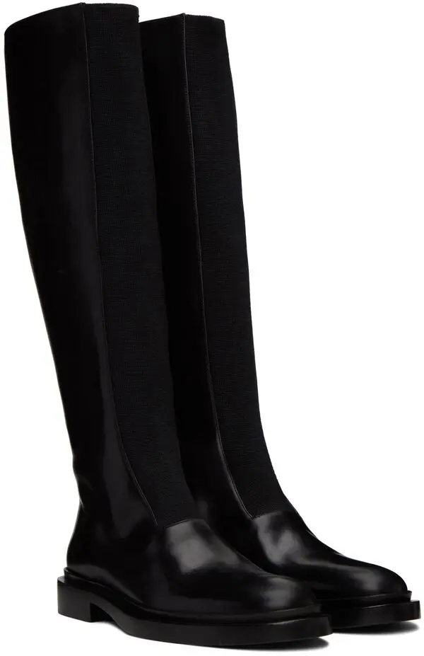 JIL SANDER Round Toe Knee-high Boots