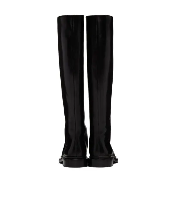 JIL SANDER Round Toe Knee-high Boots