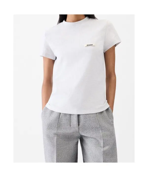 Jacquemus Logo-embroidered T-shirt