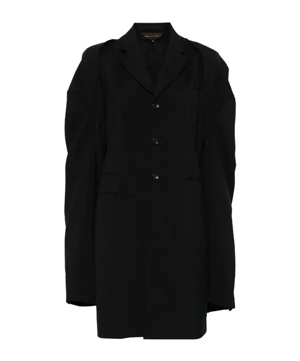 Comme Des Garçons Detachable-sleeves Coat