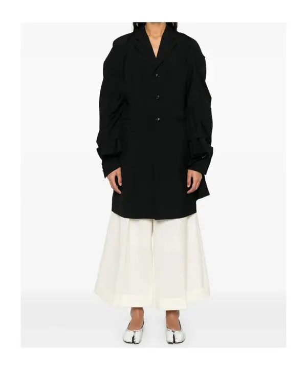 Comme Des Garçons Detachable-sleeves Coat