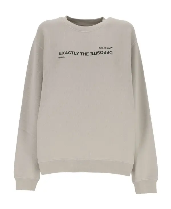 Off-White Logo Printed Crewneck Sweatshirt
