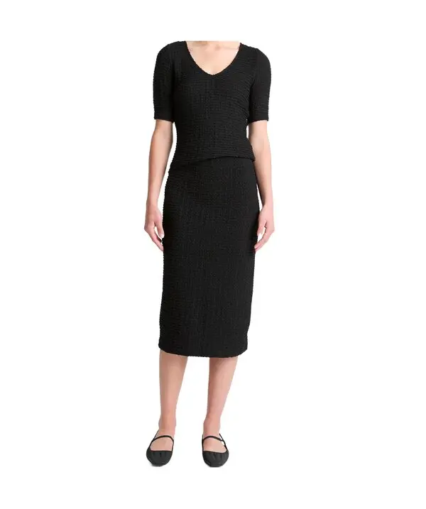 Vince Smocked Skirt