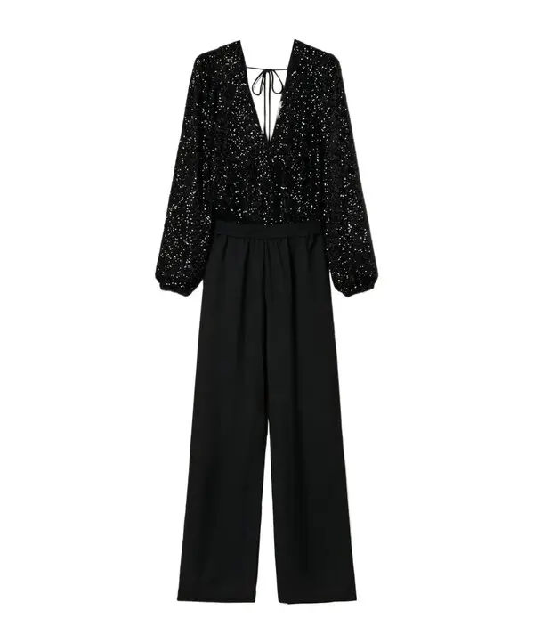 TWINSET Sequin-embellished Jumpsuit