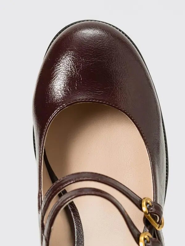 TWINSET 80mm Mary Jane Court Heeled Pumps