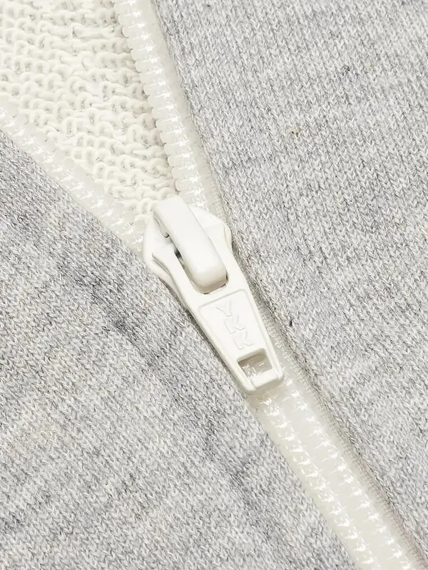 Play Comme Des Garcon Heart-embroidered Zip-up Sweatshirt