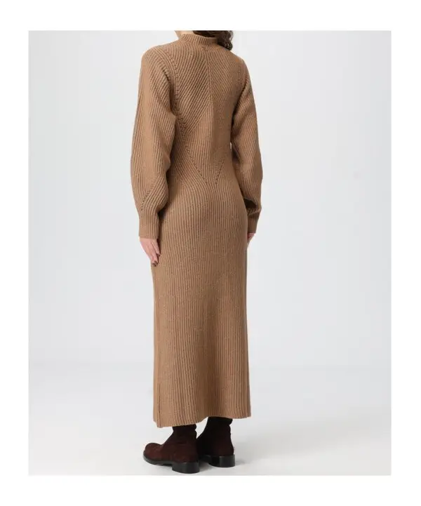 TWINSET Lurex-knit Ribbed Dress