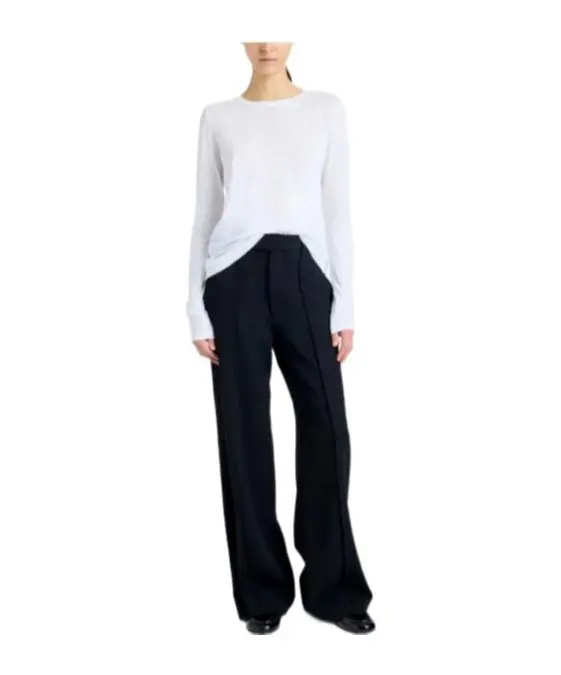 Proenza Schouler Solid Tissue Jersey Tee