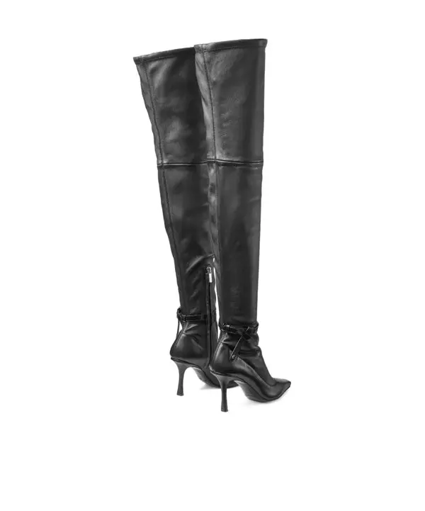 JIMMY CHOO Camie Over-the-knee Boots - Black