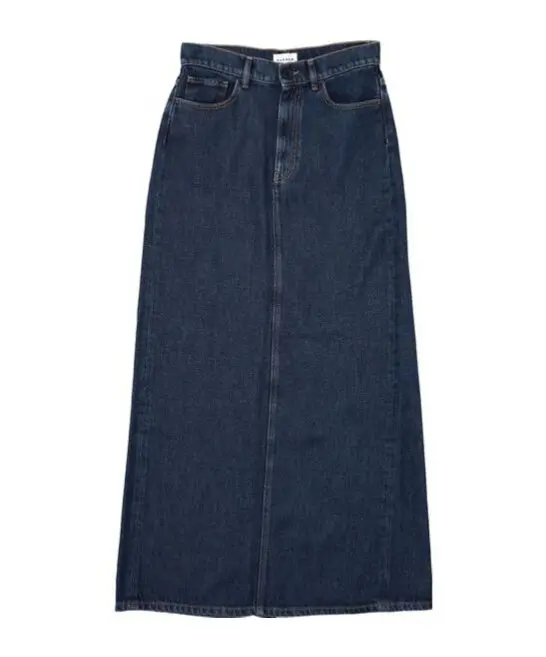 P.a.r.o.s.h Denim Long Skirt