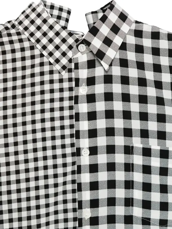 Comme Des Garçons Gingham Long Sleeve Shirt