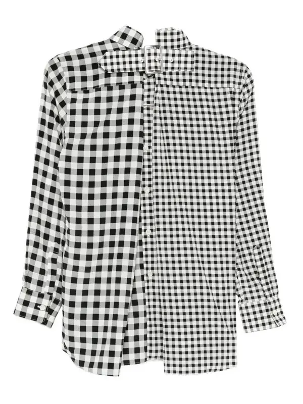 Comme Des Garçons Gingham Long Sleeve Shirt