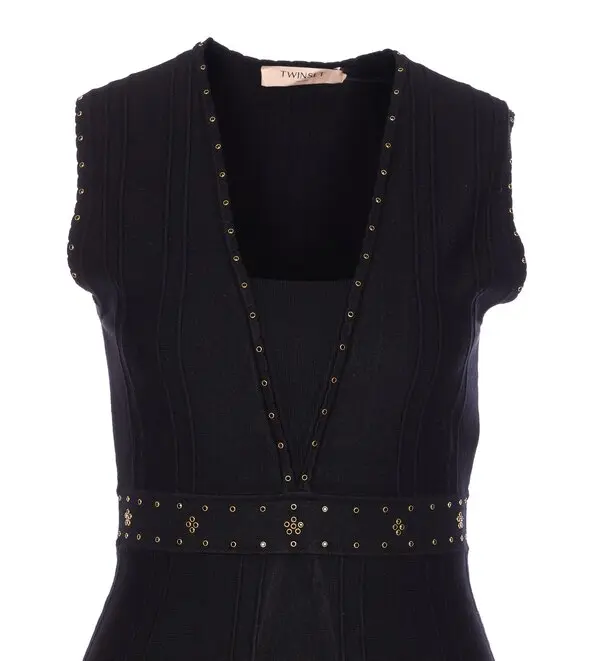 TWINSET Short Knit Dress