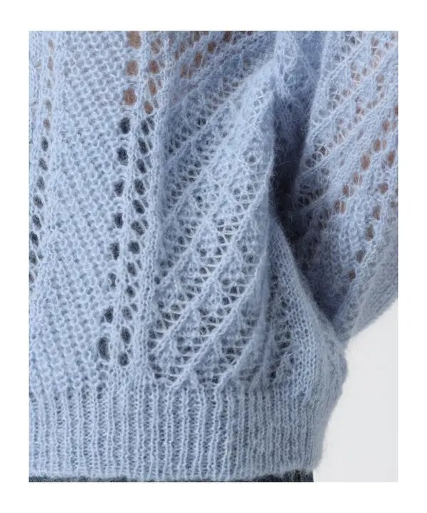 TWINSET Cable-knit Open-work Sweater