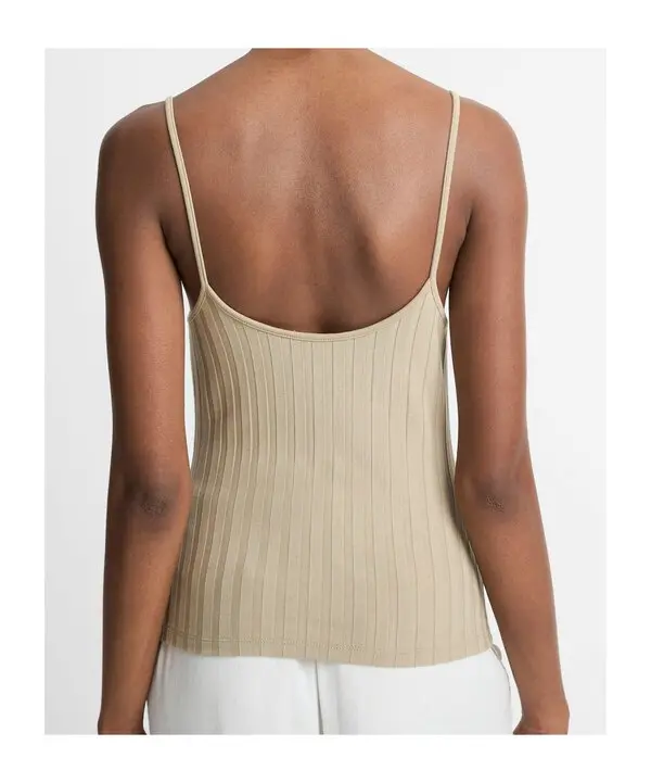 Vince Ribbed Tank Top