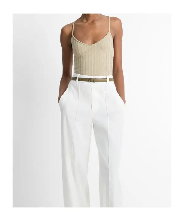 Vince Ribbed Tank Top