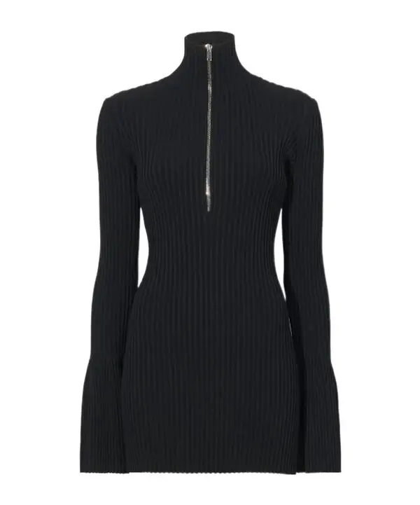 Proenza Schouler Half-zipped High Neck Jumper