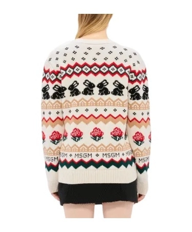 MSGM Wool Blend Sweatshirt