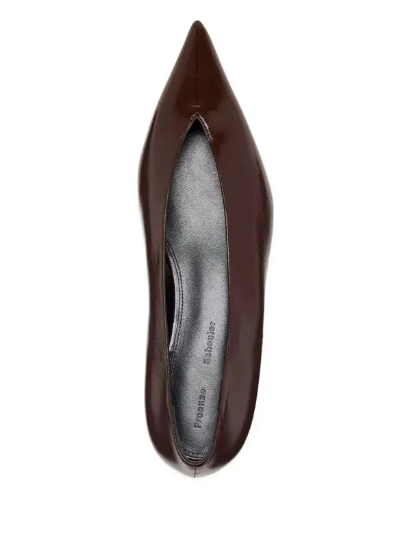 Proenza Schouler Slash Pointed-toe Ballet Flats