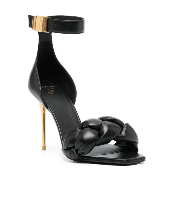 Balmain Logo-plaque Open-toe Sandals