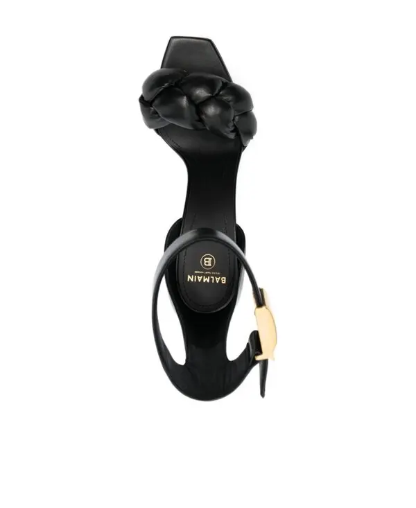 Balmain Logo-plaque Open-toe Sandals