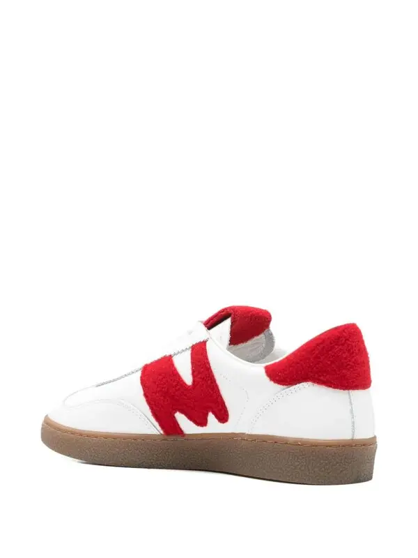 MSGM Leather Sneakers