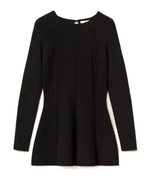 TWINSET Panelled Fine-knit Dress