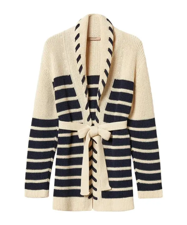TWINSET Striped Cardigan