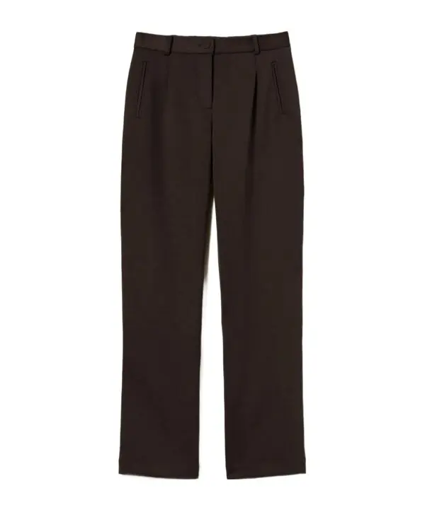 TWINSET Pleat-detail Trousers