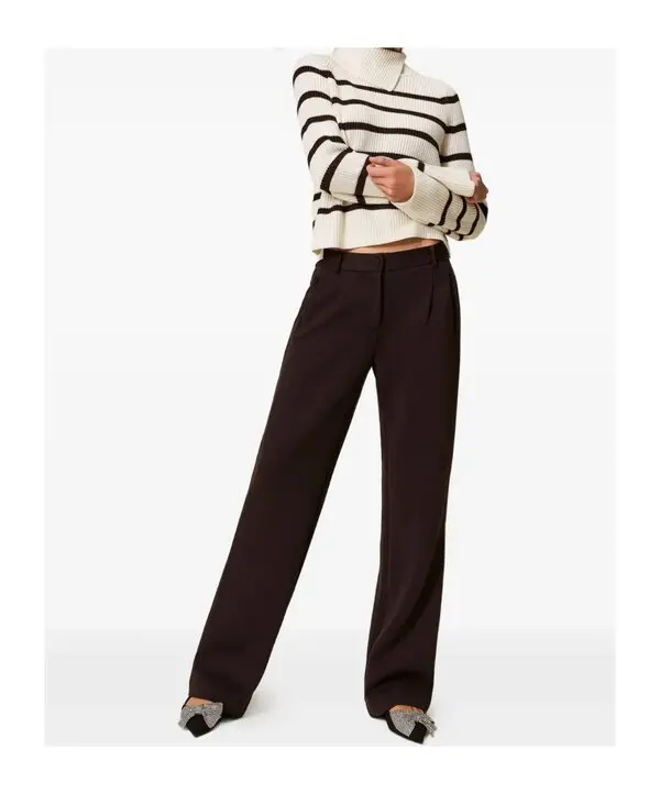 TWINSET Pleat-detail Trousers