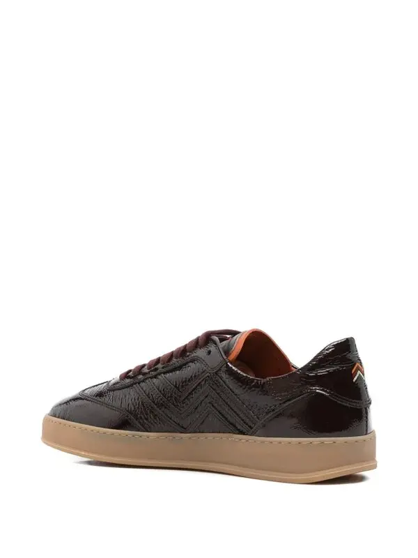 Missoni Patent-leather Zigzag Sneakers