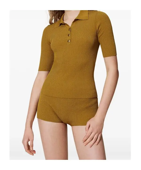 TWINSET Knitted Mini Shorts