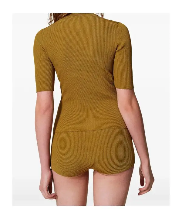 TWINSET Knitted Mini Shorts