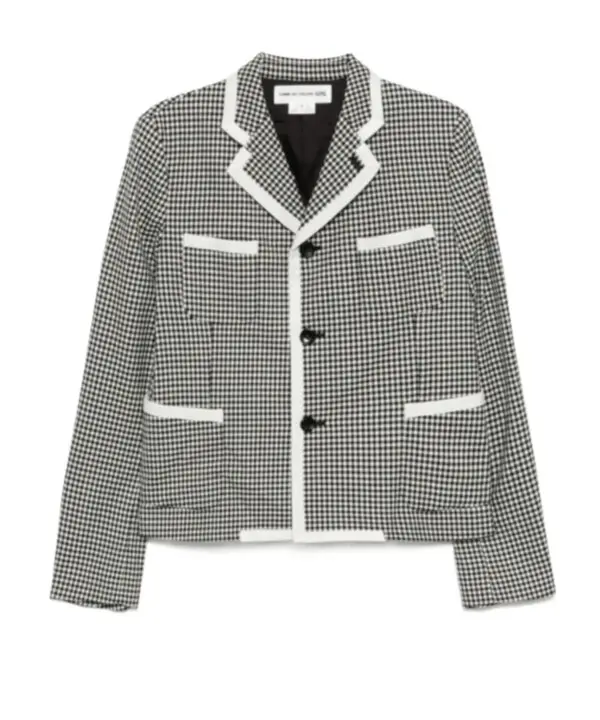 Comme Des Garçons Check-print Shirt Jacket