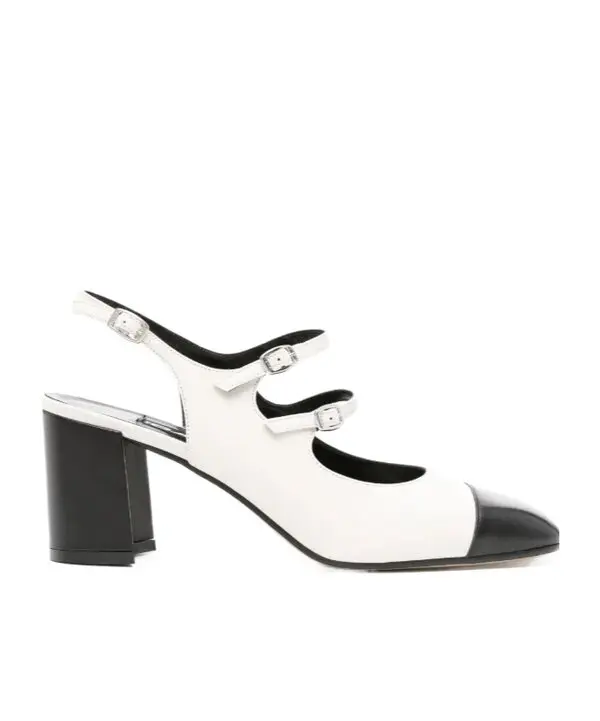 CAREL Peche 60mm Leather Pumps