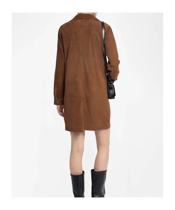 Zadig&Voltaire Remacha Lace-up Mini Dress