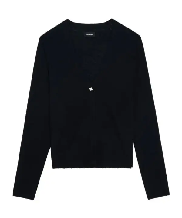 Zadig&Voltaire Manylla Button-up V-neck Cardigan
